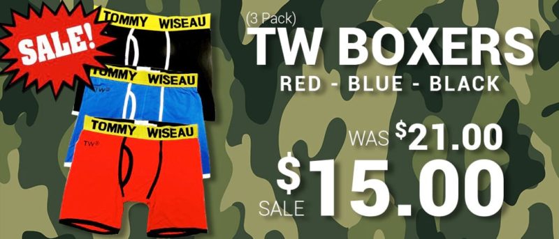 boxer-sale-banner – Tommy Wiseau®